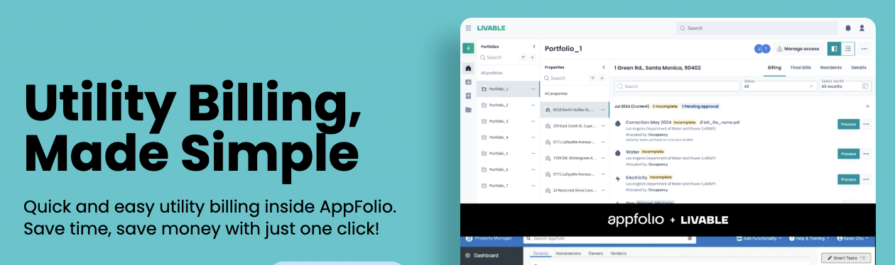 How to Do Utility Billing in AppFolio (the Easy Way)